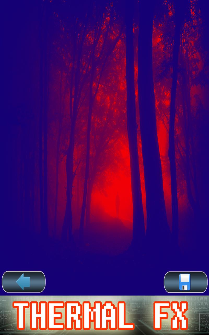 Thermal Heat Infra-Read Style FX Camera Filter - App on Amazon Appstore