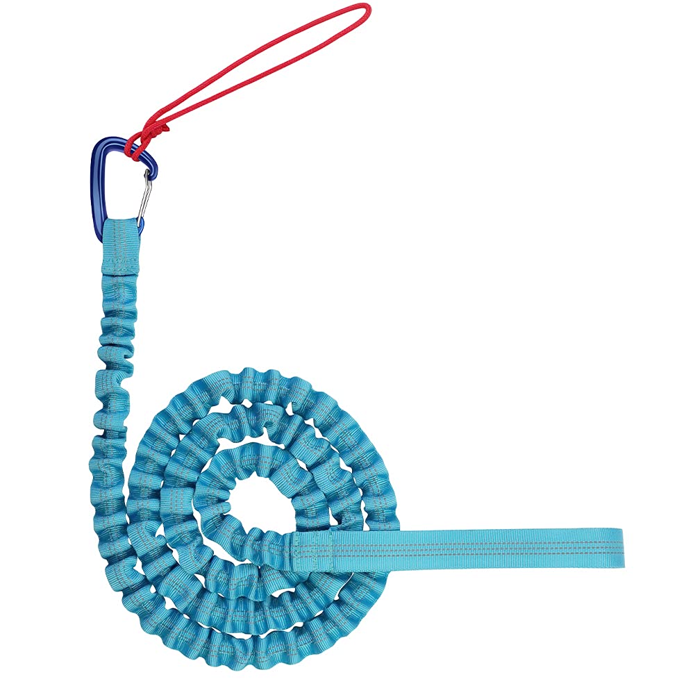 Snapklik.com : Red Bike Bungee Tow Rope For Kids, Child Bike Stretch ...