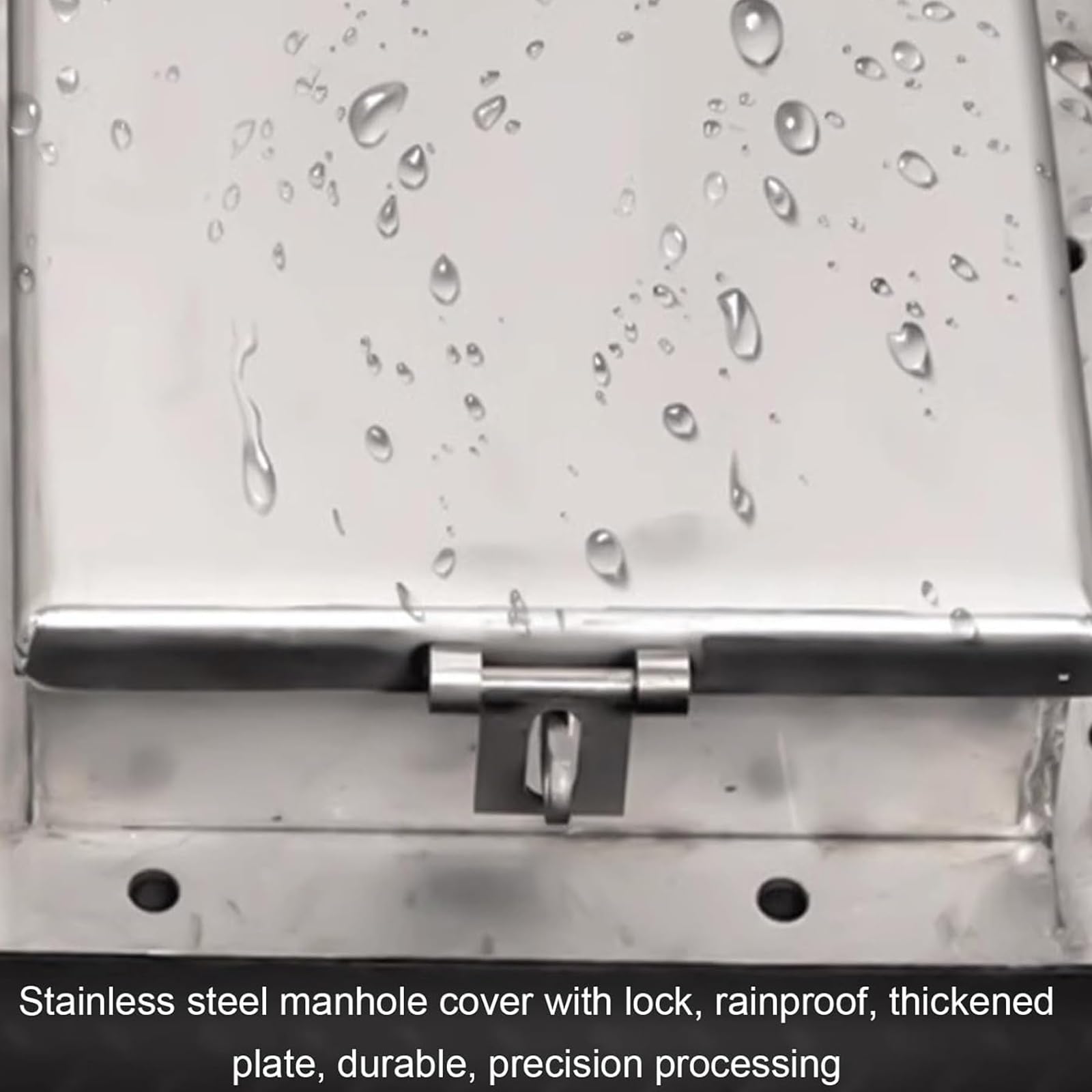 Manhole Cover Recessed Square Recessed , Flat Stainless Steels Septic ...