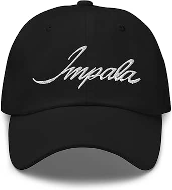 Amazon.com: 1969 Chevy Impala Fender Script Collector Car Owner Dad hat ...