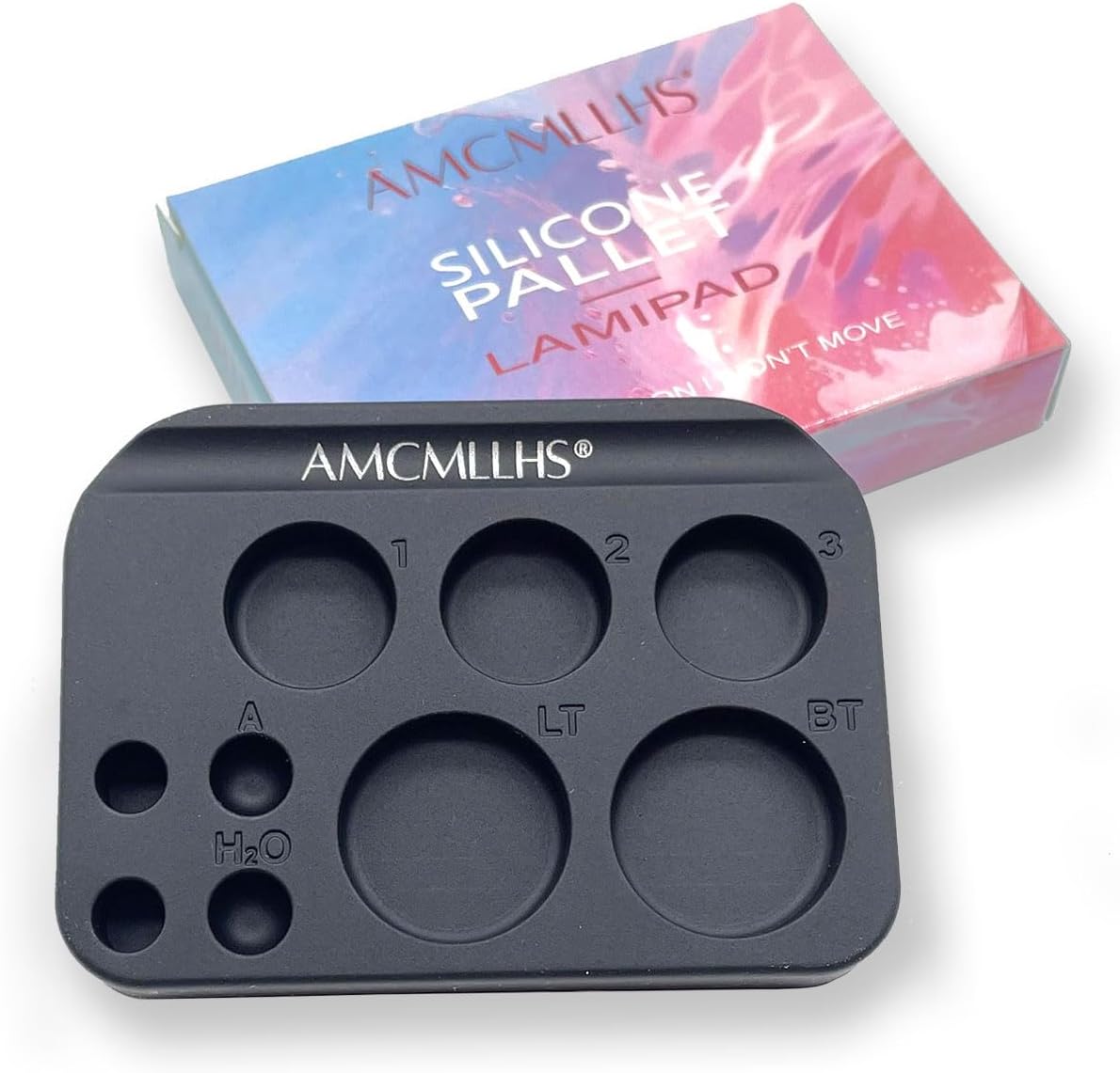 Amazon.com: Blue Silicone Palette for Lash Lift and Brow Lamination, 9 ...