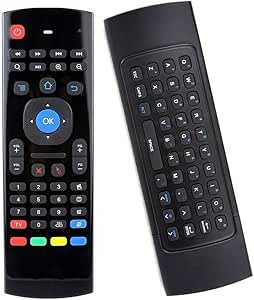 MX3 Pro 2.4GHZ Backlit Wireless Fly Air Mouse & Keyboard Remote Control ...