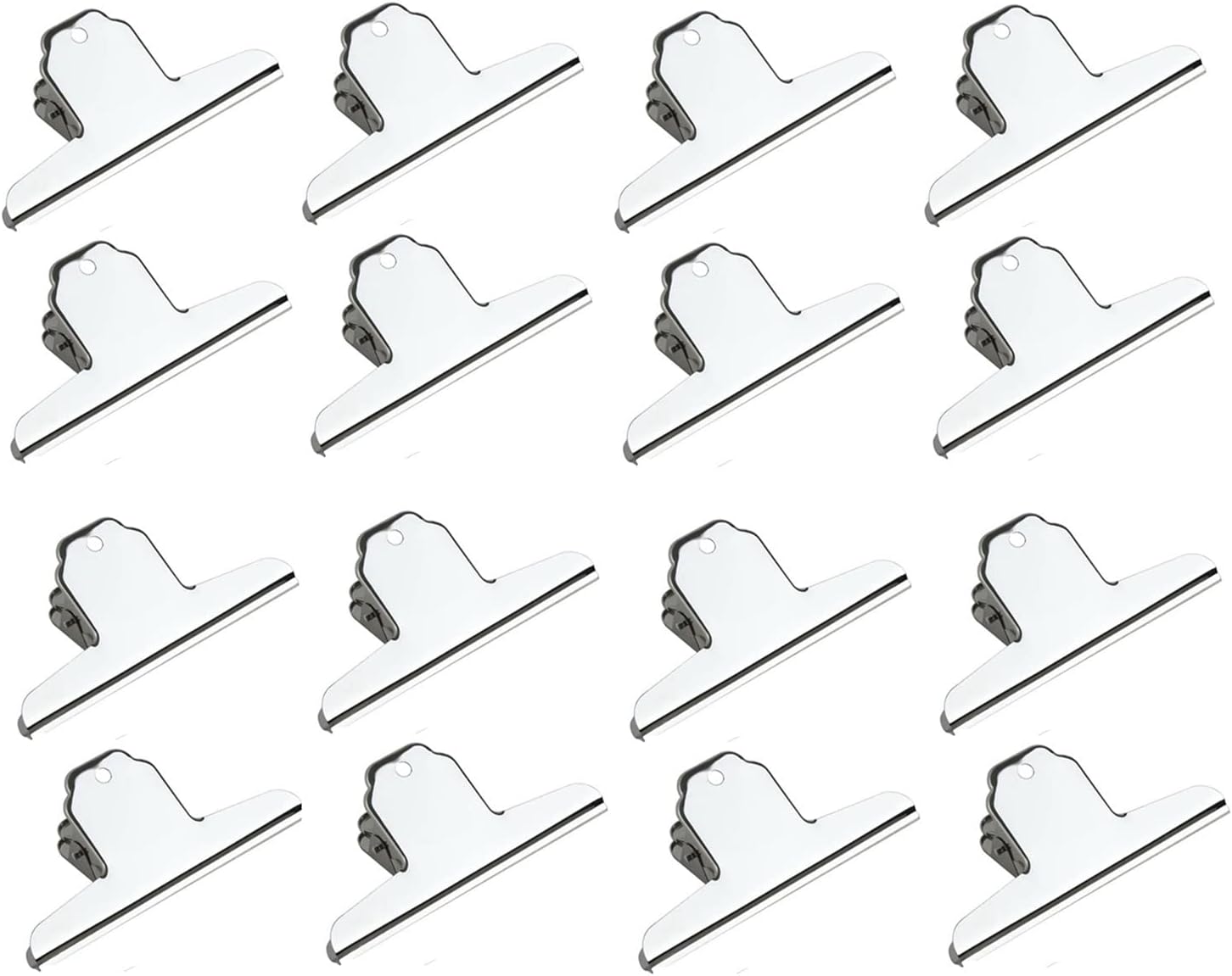 Amazon.com : 4 Inch Large Bulldog Clip, 10 Pack Stainless Steel File ...