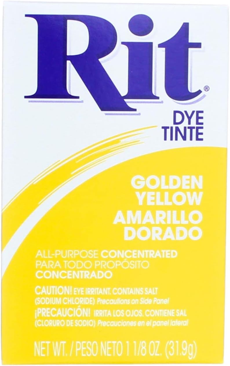 Amazon.com: Rit Dye Powder-Golden Yellow