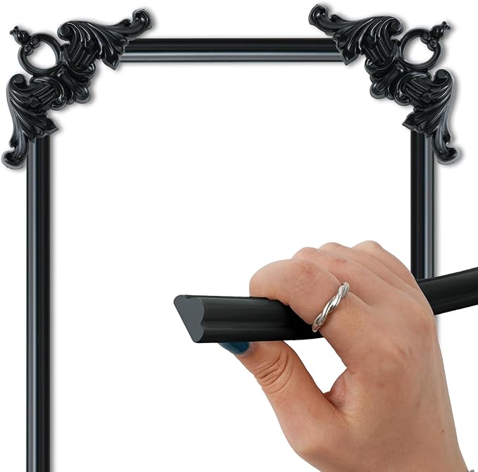 Amazon.com: 10FT Peel and Stick Chair Rail Panel Molding Trim, Flexible ...