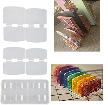 Amazon.com: DIYBravo Resin Organizer Rack Storage Shelf 7 Layers UV ...