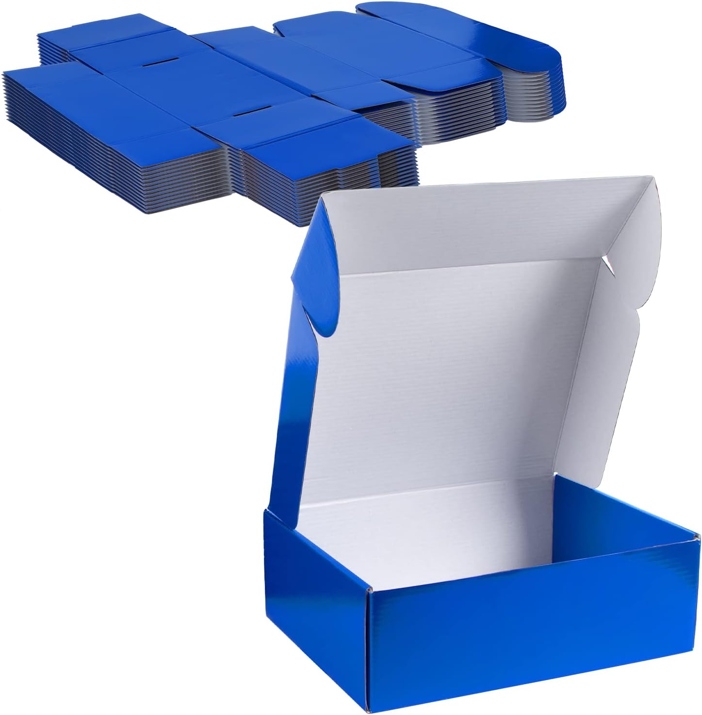 Amazon.com: FEXTA 9x6x4 Inches Shipping Boxes Set - (25 Pack) Mint Cyan ...