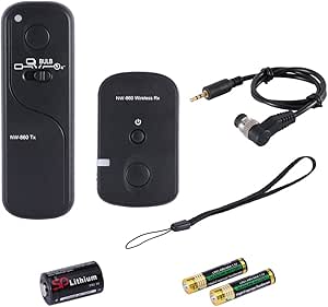 Neewer 100 m DSLR Camera Shutter Release Wireless Remote Control 16 ...