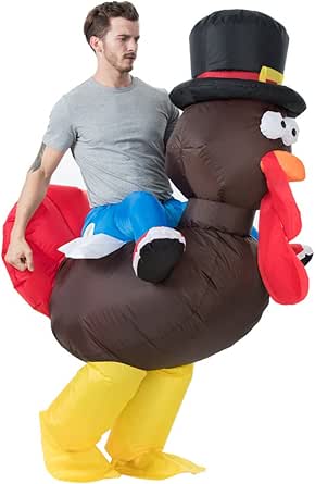 Amazon.com: YEAHBEER Inflatable Halloween Costumes for Men, Inflatable ...