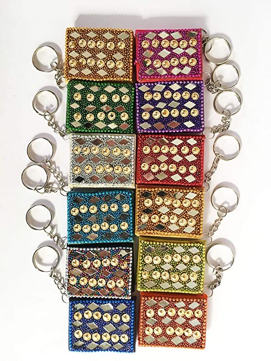 The SLR Multi-Colour Diary keychain, set of 12 pc keyChain : Amazon.in ...