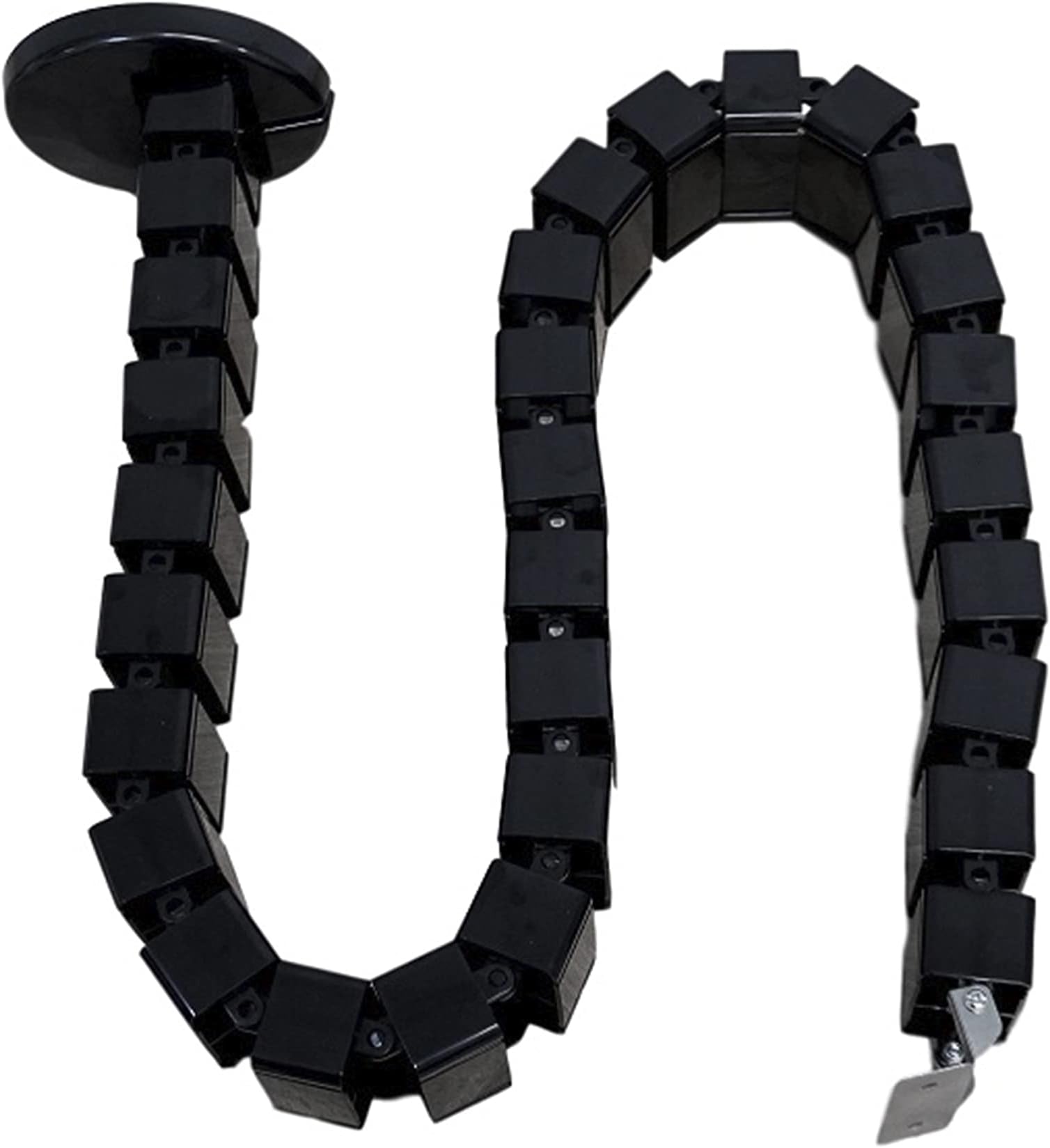 Heavy Duty Adjustable Cable Management Snake. Standing Desk Accessories ...