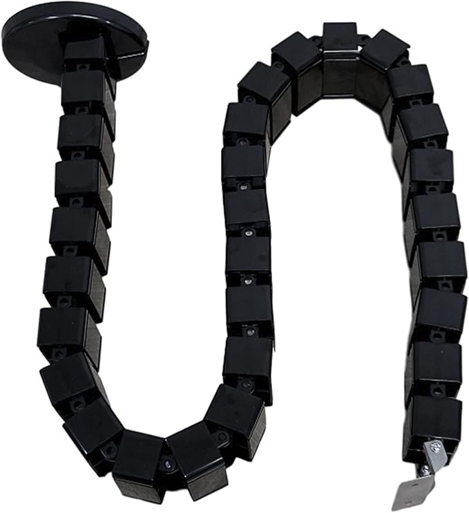 Progressive Automations Heavy Duty Adjustable Cable Management Snake ...