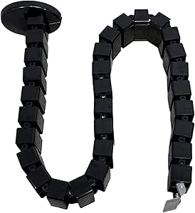 Progressive Automations Heavy Duty Adjustable Cable Management Snake ...