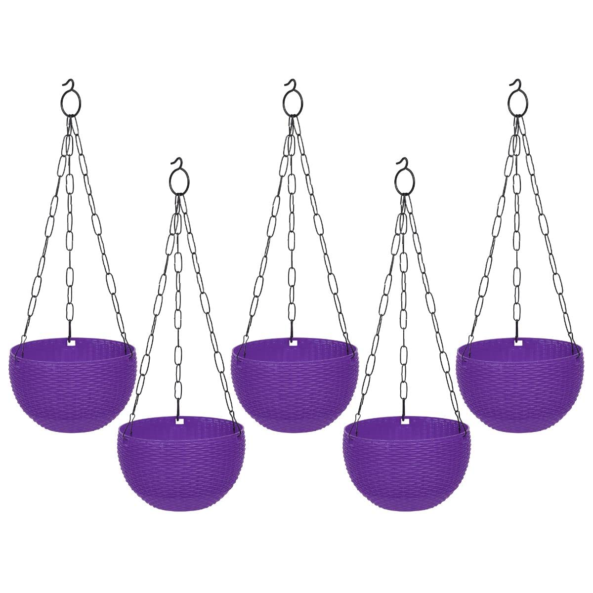 GTB Hanging PLANTERS Round Shape Garden Hanging Flower Port | Crystal ...