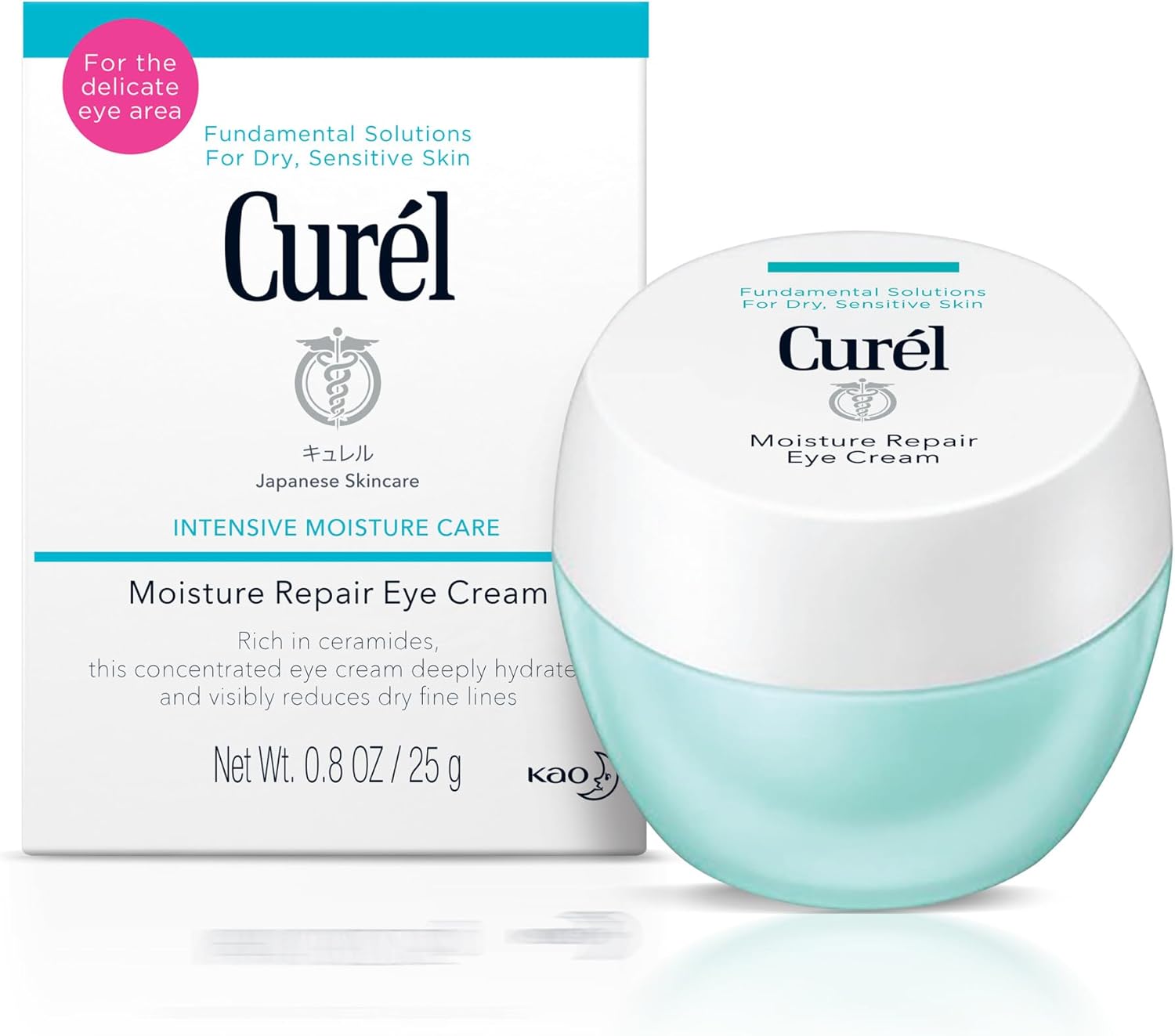 Curél Hydrating Repair Eye Cream for Dry, Sensitive Skin, 25g : Amazon ...