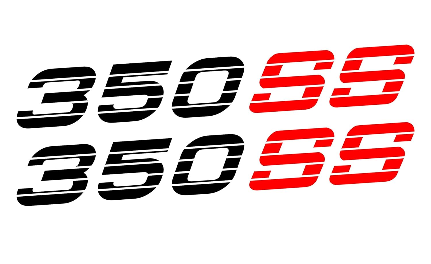 Amazon.com - 350 SS Side Bed Decals for Chevy Trucks GMC Trucks Bed ...