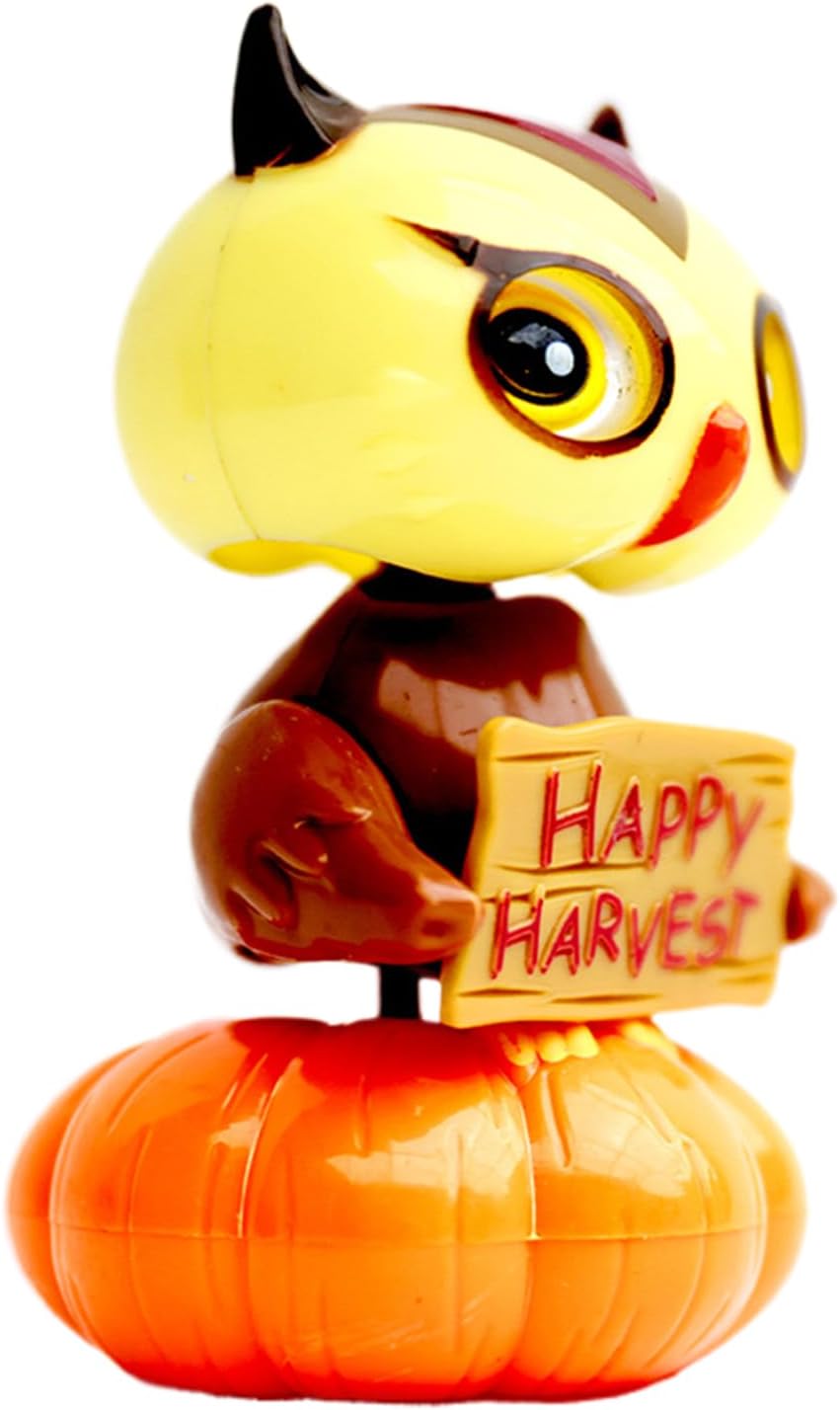 Amazon.com: Solar Dancing Figurines - Solar Powered Figurine, Pumpkin ...