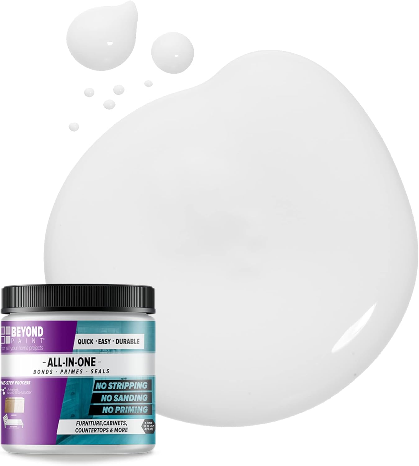 Amazon.com: Beyond Paint All-in-One Refinishing Paint, No Sanding ...