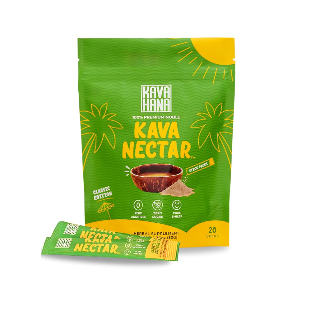 Kava Nectar Classic Ceremonial Grade Noble Kava Nectar Powder Stick ...