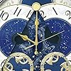 Amazon.com: Seiko RE582G Wall Clock, Karakuri Clock, Radio, Light Gold ...
