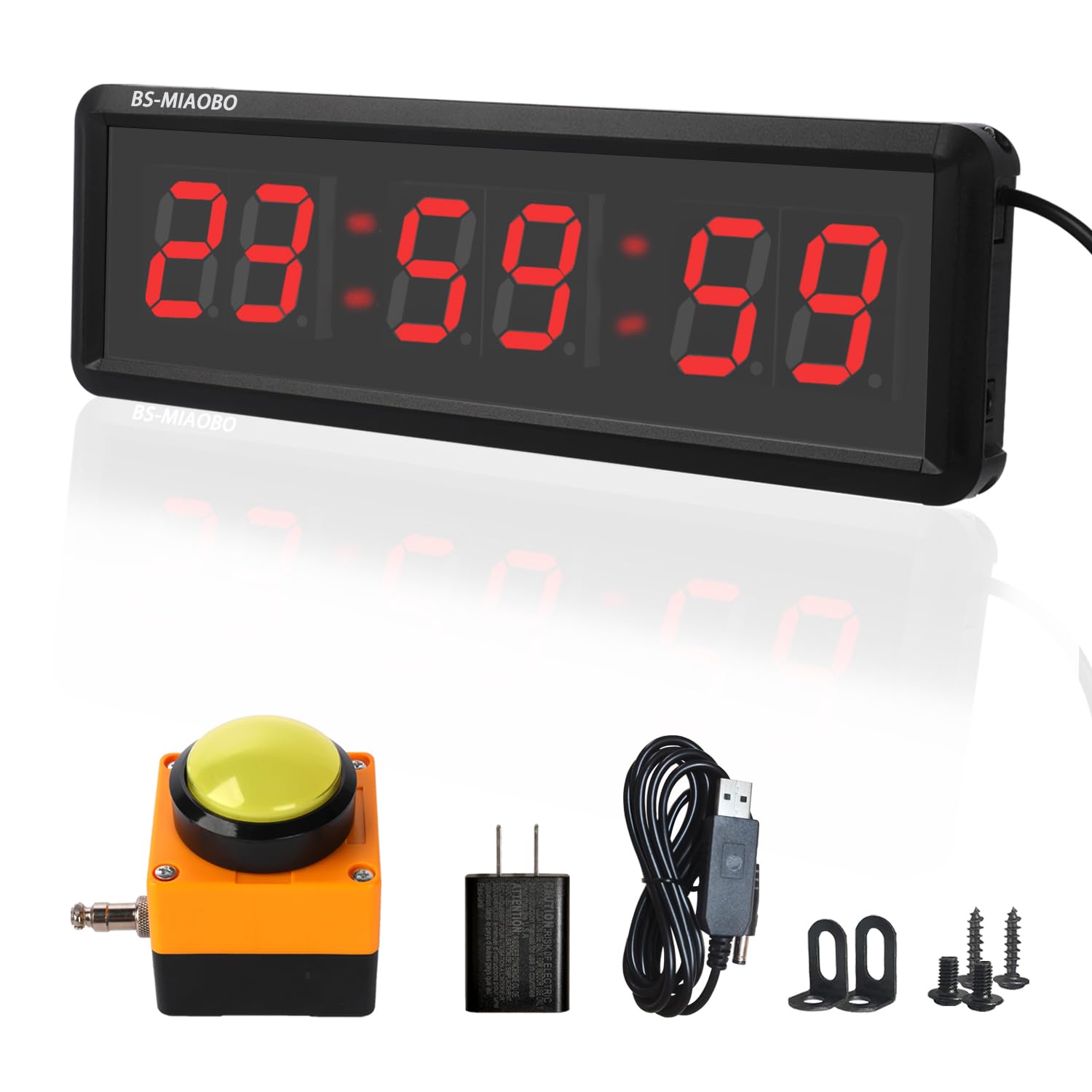 Amazon.com: BS-MIAOBO Independent Button Type 1.5-inch Fitness Room ...