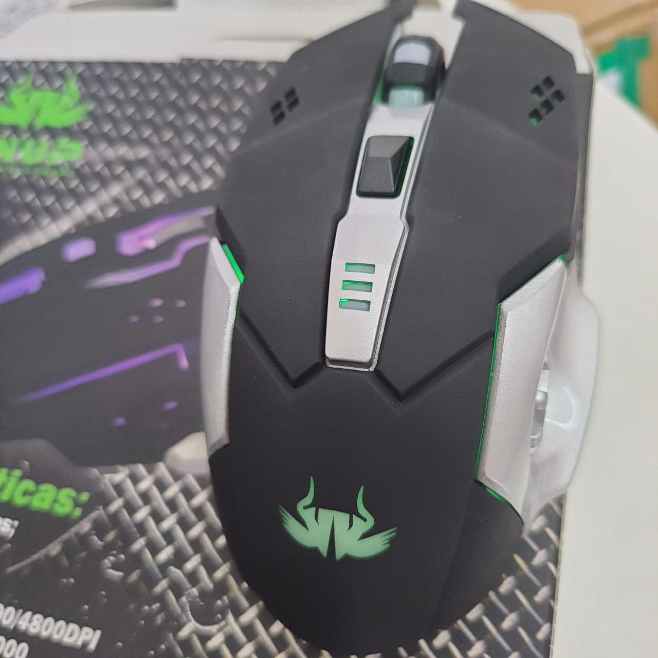 Mouse Gamer Rgb Computador Pc Notebook Ergonômico Usb kp-mu005 | Amazon ...