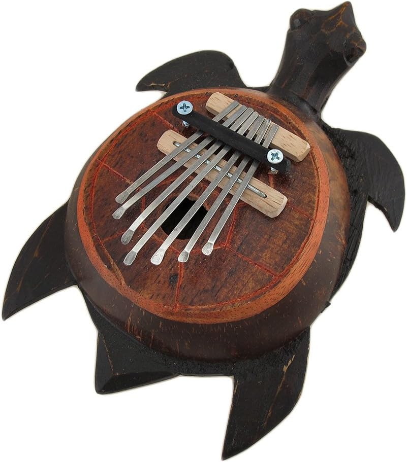 Amazon.com: Hand Carved Sea Turtle Thumb Piano Karimba : Musical ...