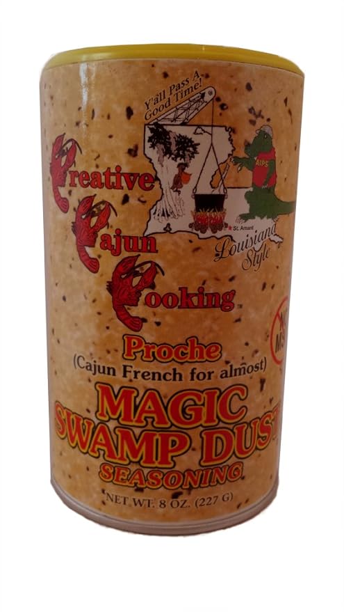 Amazon.com : Creative Cajun Proche Magic Swamp Dust Seasoning 8 oz ...