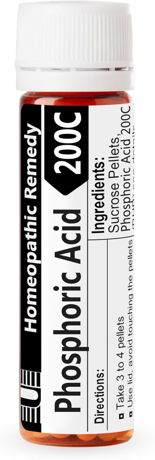 Amazon.com: Phosphoric Acid 200C Homeopathic Remedy 200 Pellets, Urenus ...