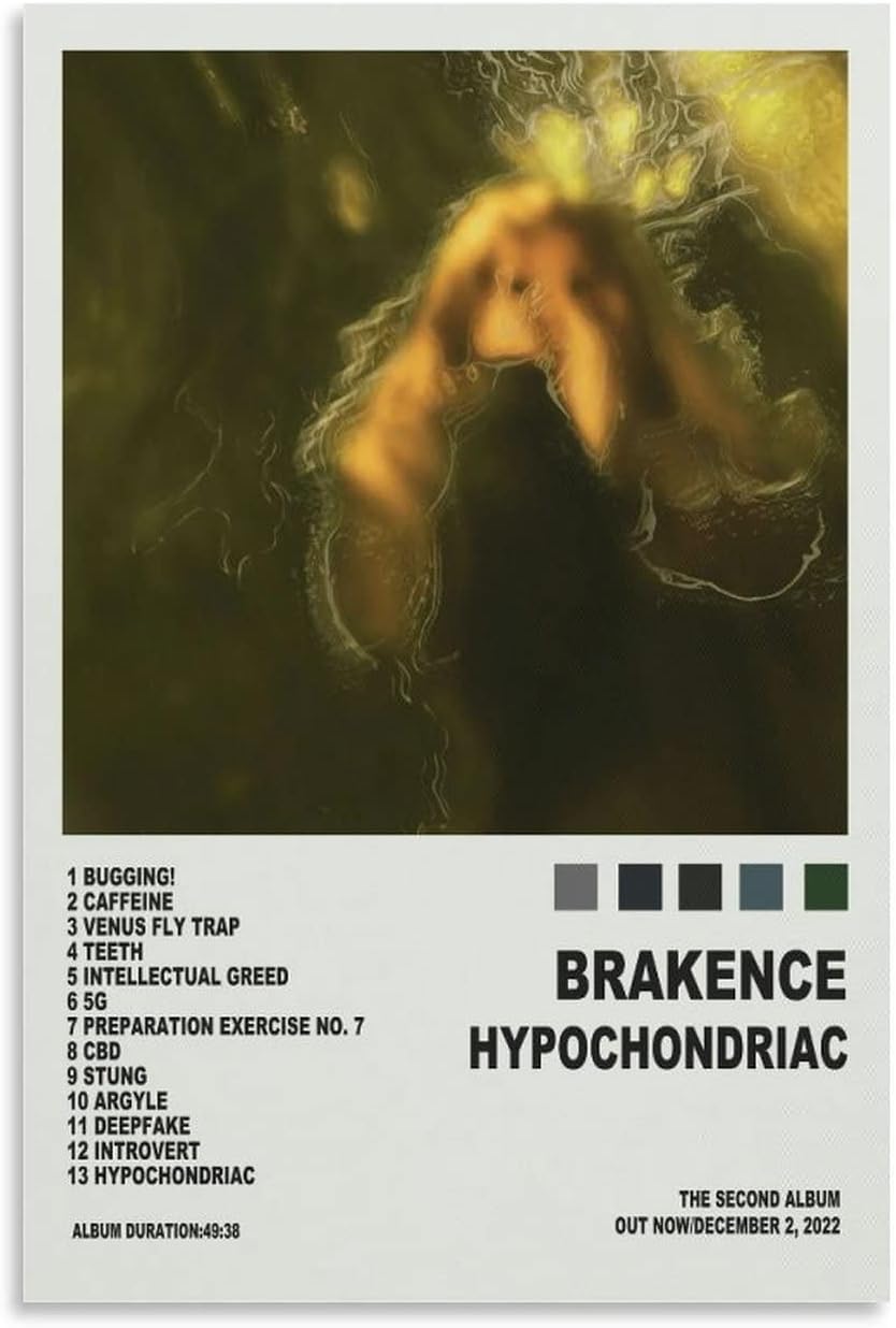 Amazon.com: Brakence Hypochondriac Canvas Printed Poster Unframe ...