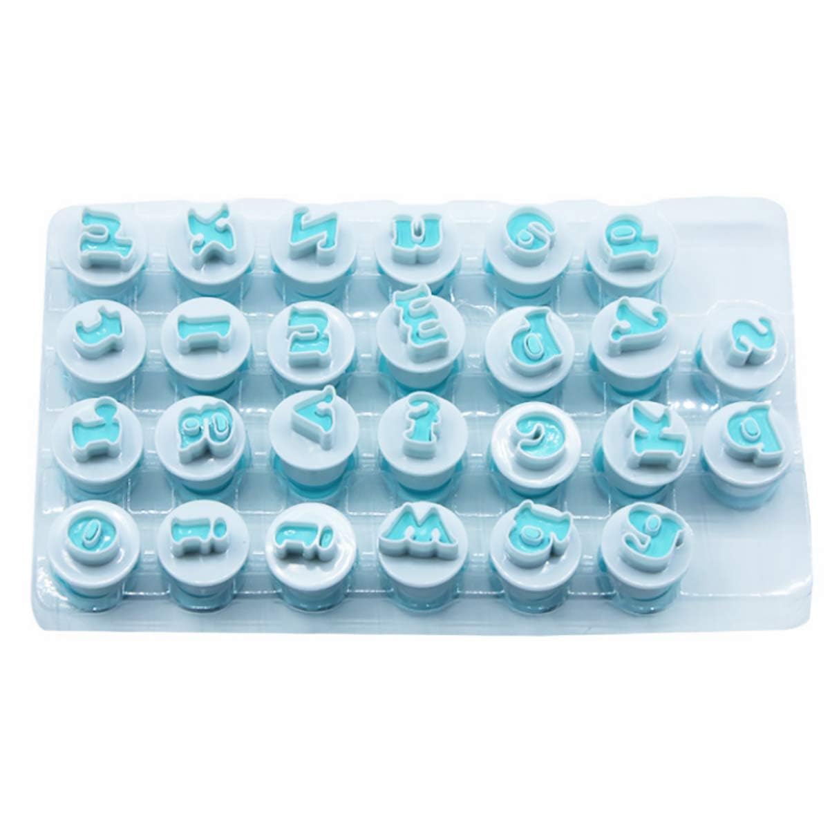 Buy Homebakers Mart Smallcase Alphabet Letters Molds, 26Pcs Plunger ...
