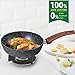 Amazon.com: Kitchen Academy Induction Cookware Sets - 12 Piece Cooking Pan Set, Granite Black ...