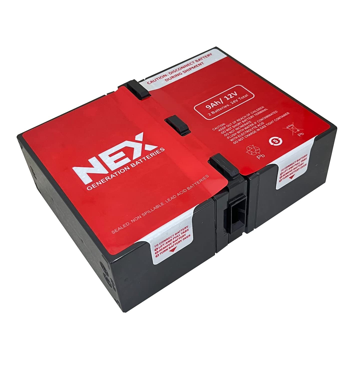 Amazon.com: APCRBC124-NEX, UPS Battery Replacement Cartridge #124 ...
