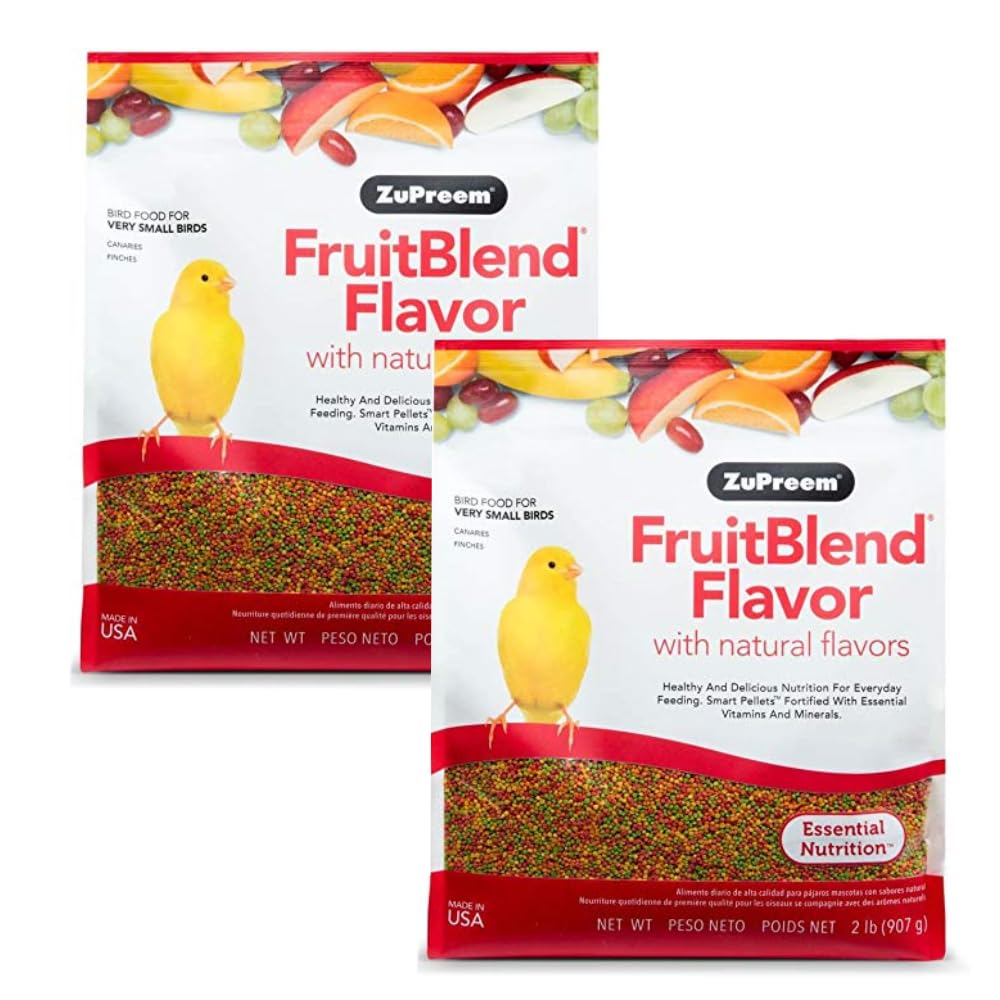 Amazon.com : ZuPreem FruitBlend Bird Pellets, Daily Bird Food for ...