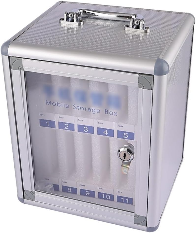 Amazon.com: Cell Phone Locker Box 12/24 /36/48/60 Slots Wall Storage ...