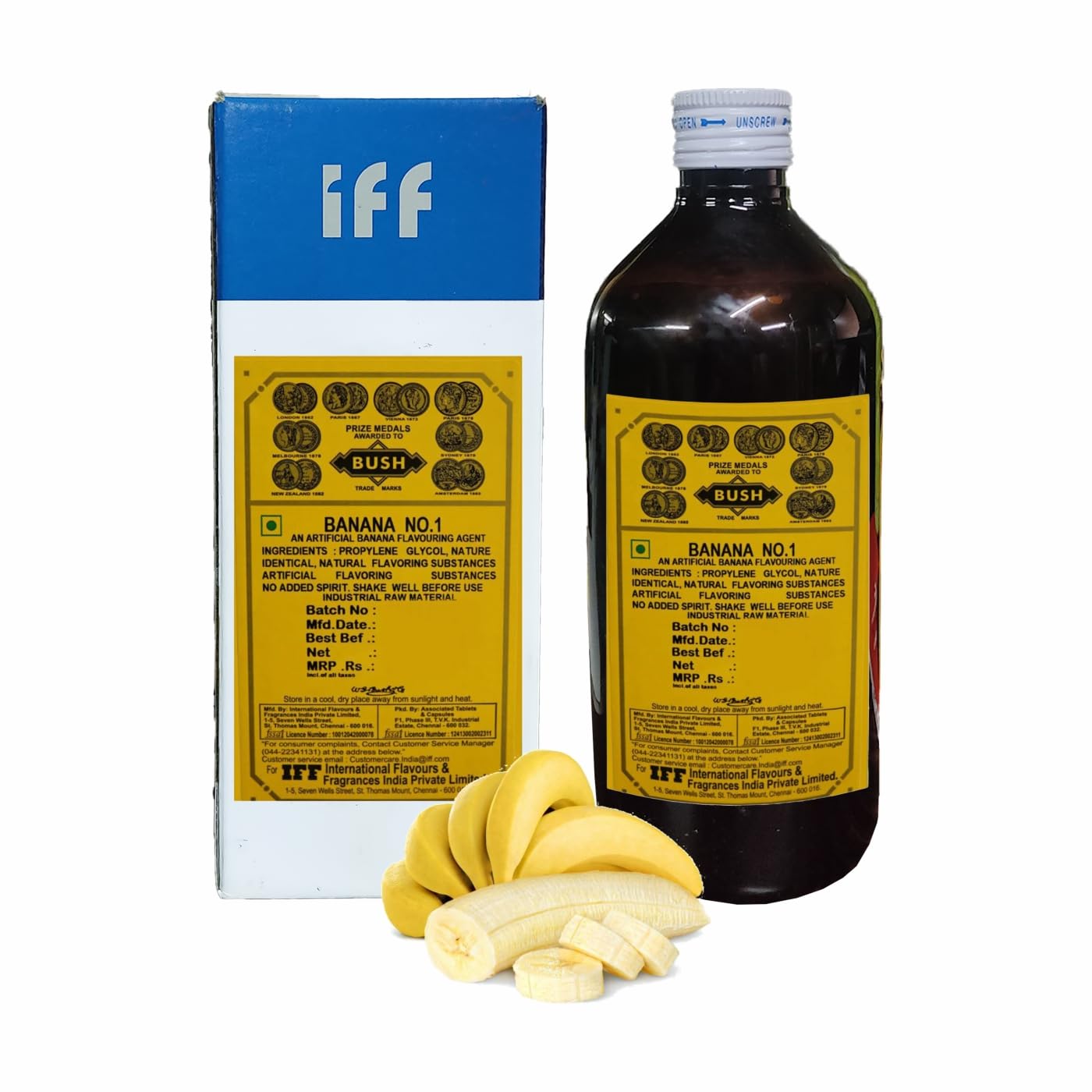 IFF Banana No.1 Flavour/Essence (Used in Ice Creams, Cakes, Chocolates ...