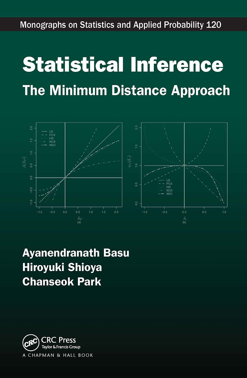 Amazon.com: Statistical Inference: The Minimum Distance Approach ...