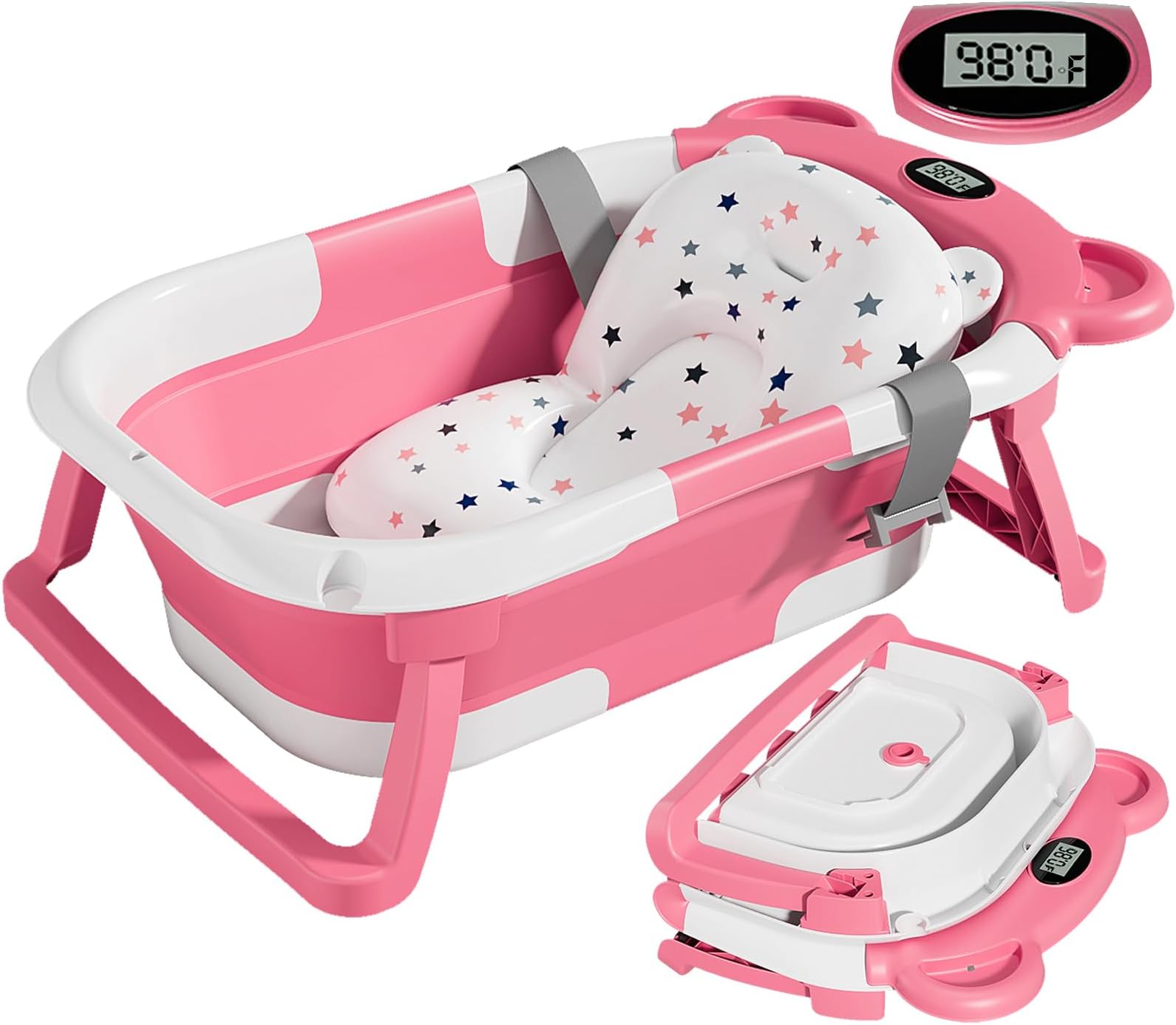 Amazon.com: Summer Infant Splish 'N Splash Newborn to Toddler Bath Tub ...