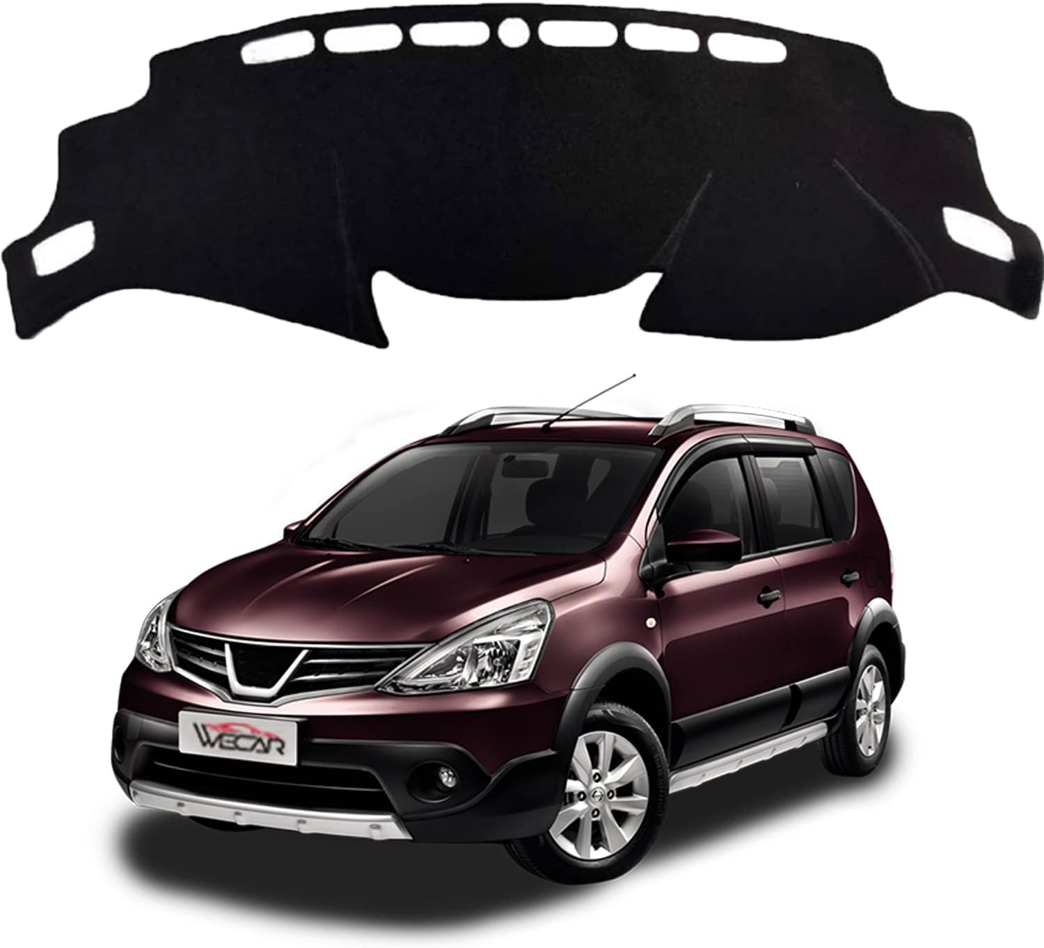 Amazon | WeCar ダッシュボードマット 日産 エクストレイル NISSAN X-TRAIL T32前期 後期 専用 ダッシュマット ダッシュボードカバー 紫外線パッド ズレ防止 ...
