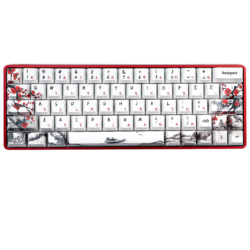 Buy JSJT Custom Keycap-Keycaps 60 Percent, Suitable for GK61/GK64/RK61 ...