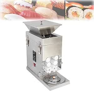 Amazon.com: 5L Automatic Sushi Forming Machine, 3600pcs/hour Commercial ...