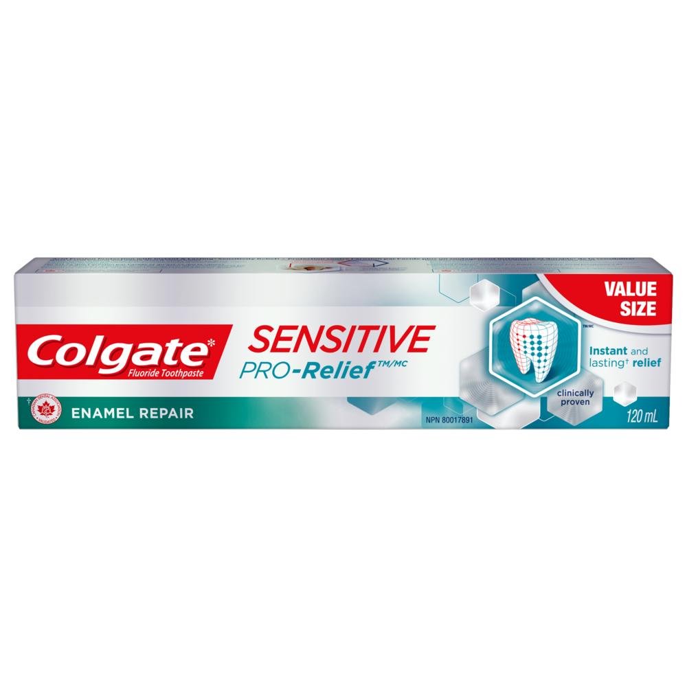 Colgate Sensitive Pro-Relief Enamel Repair Toothpaste, 120 Milliliters ...