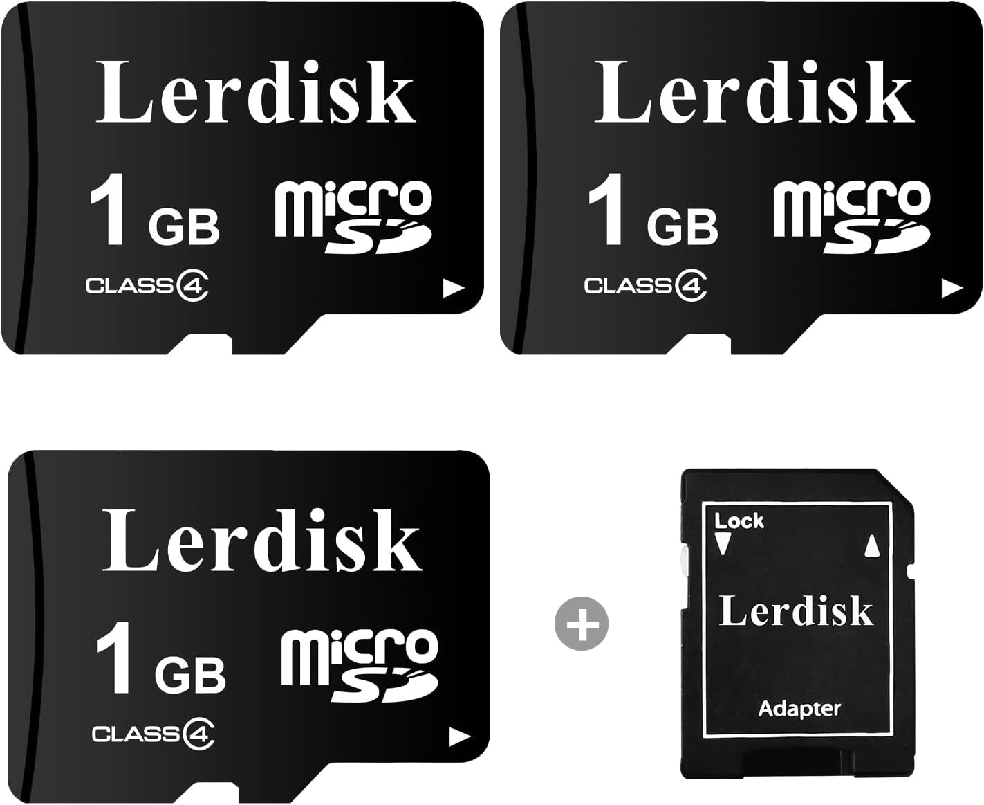 Amazon.com: SanDisk 1GB microSD Memory Card w/Adapter : Electronics