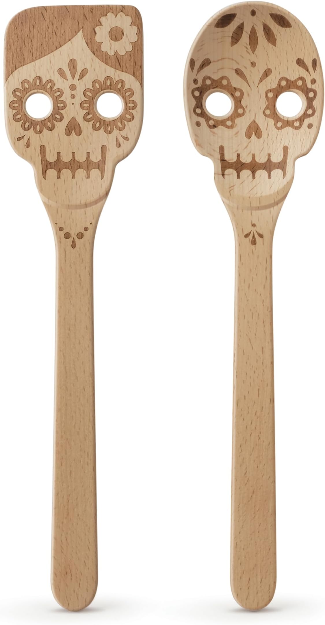 Amazon.com: DEAD SET, Day of the Dead Wooden Spoons, Set of 2: Home ...
