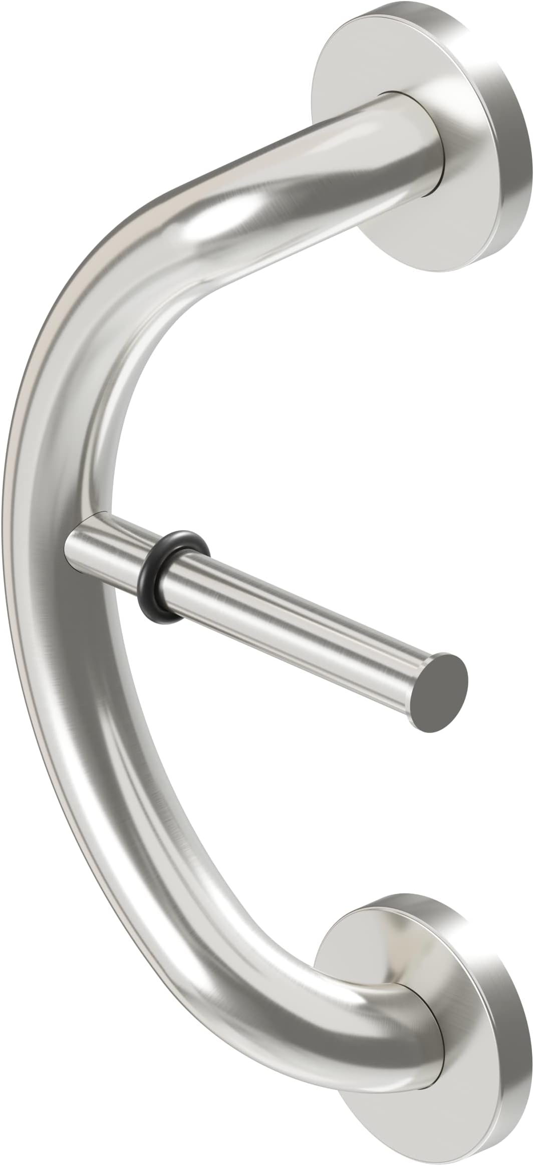 Gold Bar Brushed Nickel Angled Grab Bar 16 Inch, ZUEXT Stainless Steel ...