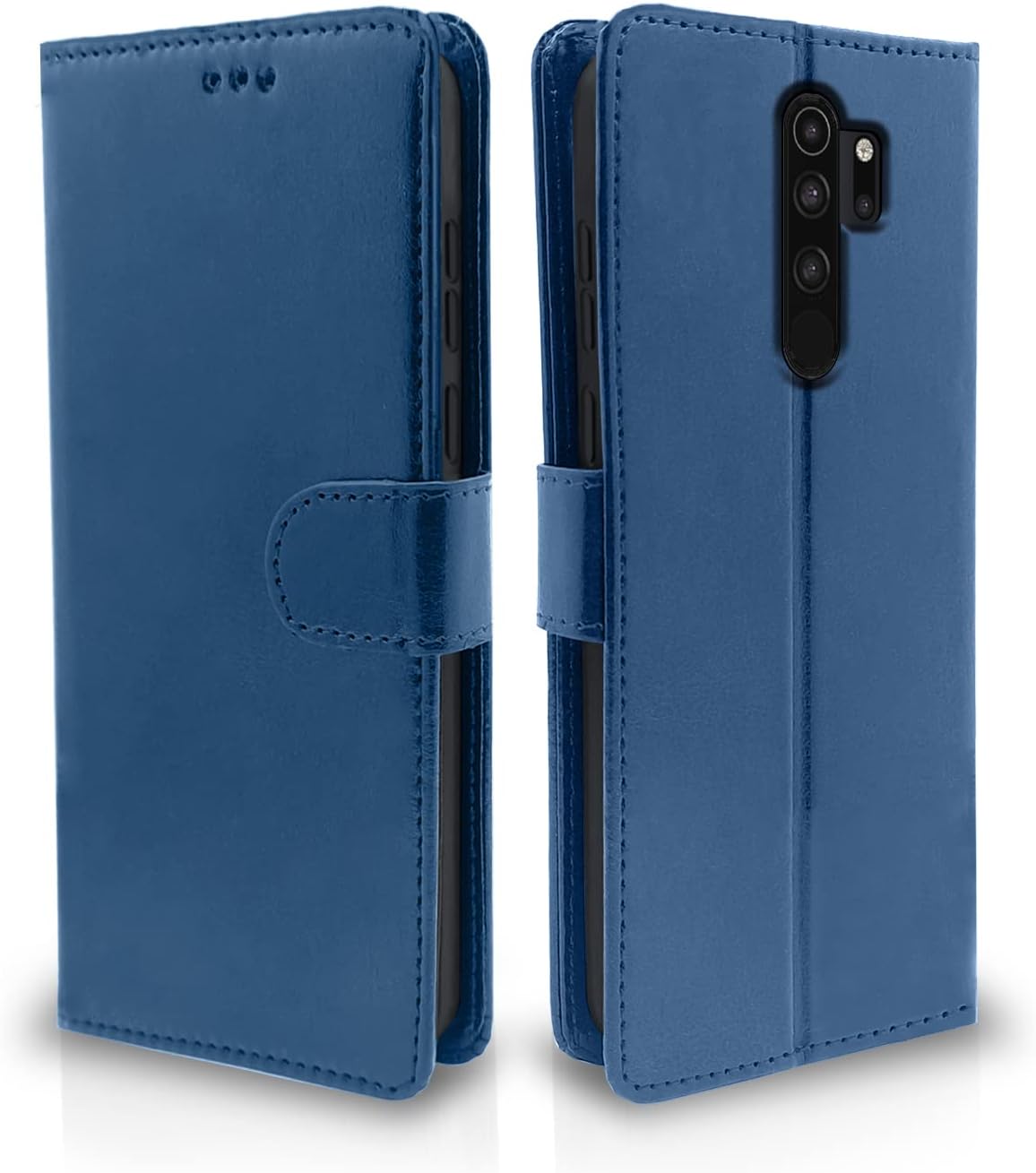Pikkme Redmi Note 8 Pro Flip Cover Case | Leather Finish | Wallet Stand ...