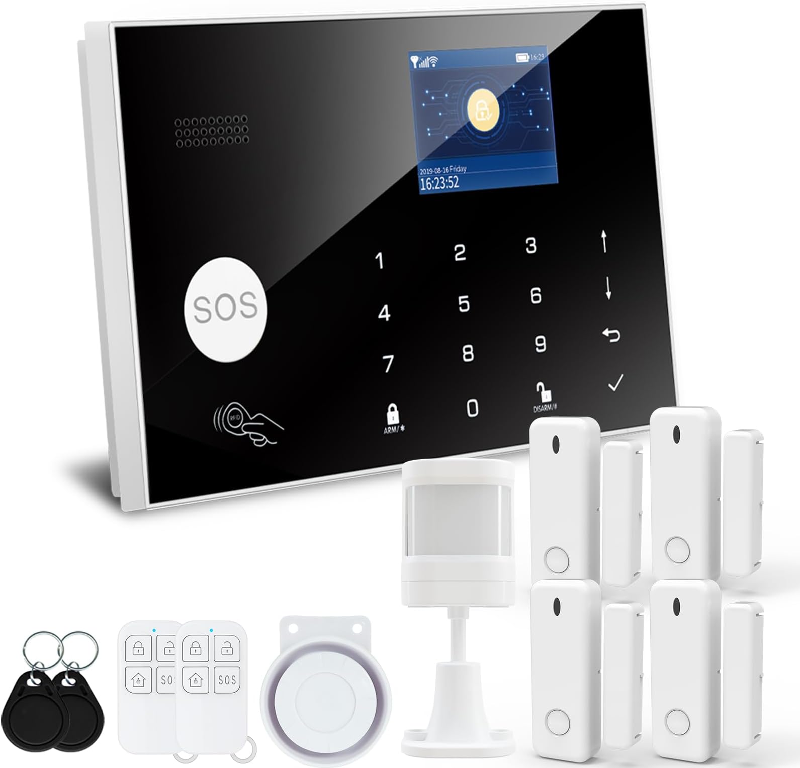 Amazon.com : Alarm System for Home Security, Tuya Smart Home Security ...