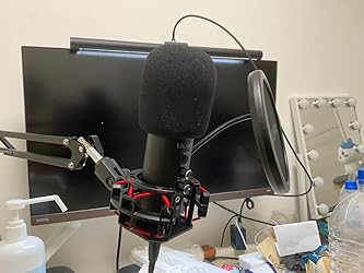 Amazon.co.jp: LILANZo コンデンサーマイク USBマイク 単一指向性 ゲーミングマイク マイクアーム マイクセット PC ...