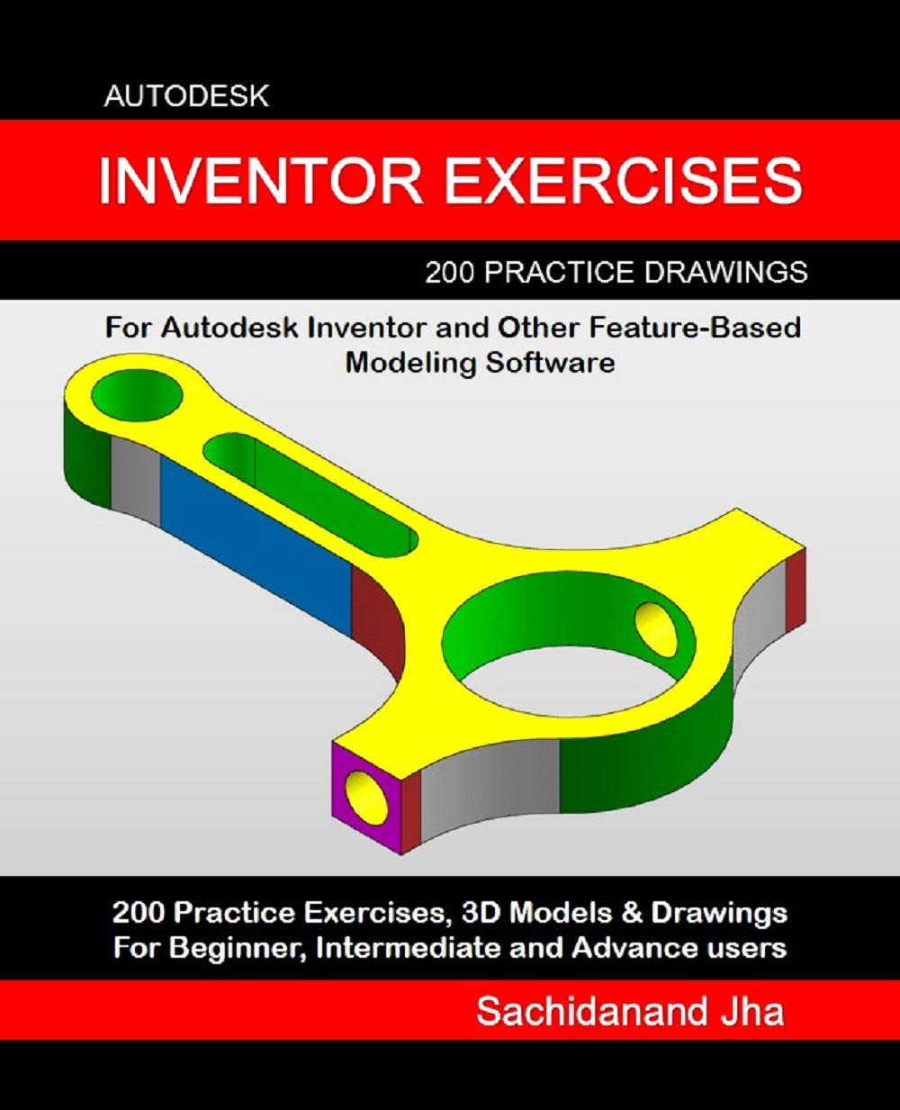 Buy Autodesk Inventor Exercises: 200 Practice Drawings For Autodesk ...
