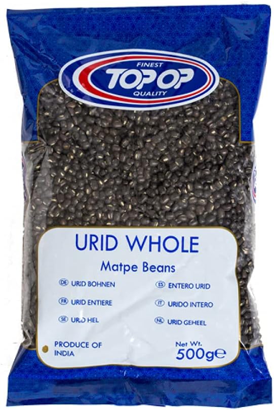 500g Top-Op Urid Beans Whole : Amazon.co.uk: Grocery